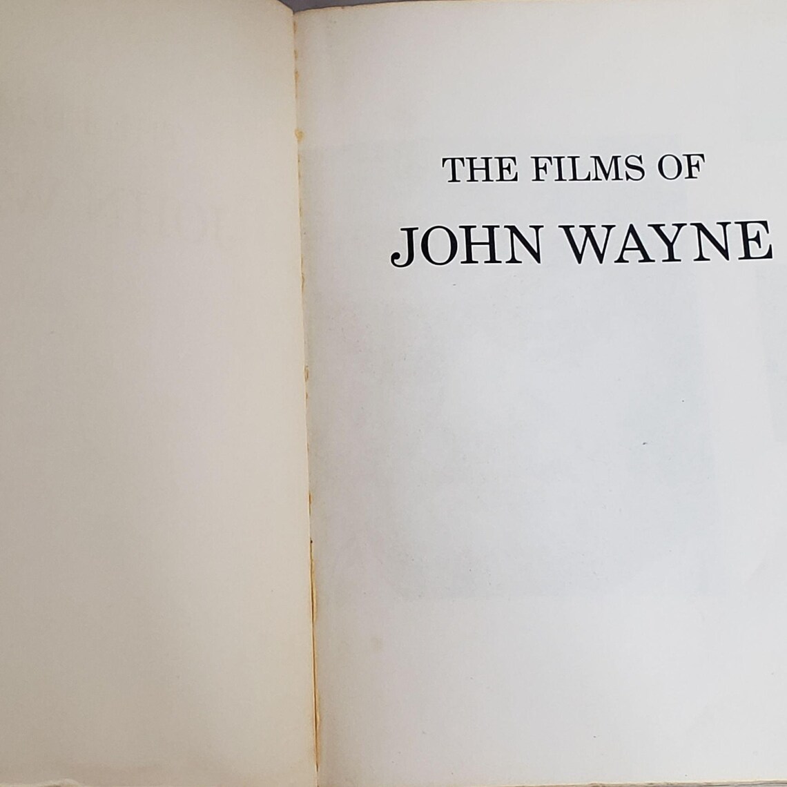 The Films of John Wayne, 1976 Paperback Book, 5th Printing - Etsy
