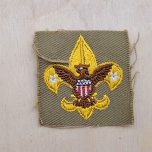 Vintage Boy Scout Rank Patches Set of 4 Fir - Etsy