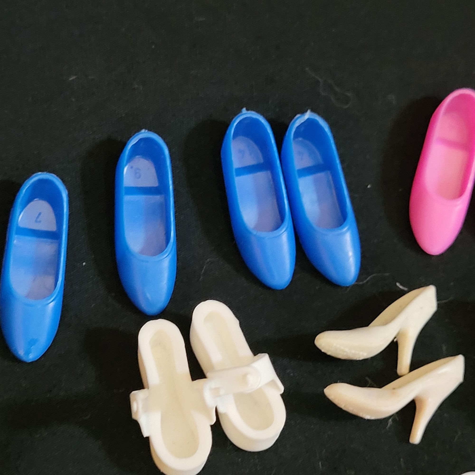 Vintage Barbie Shoe Lot Assorted 21 Pairs 24 Single Shoes Etsy