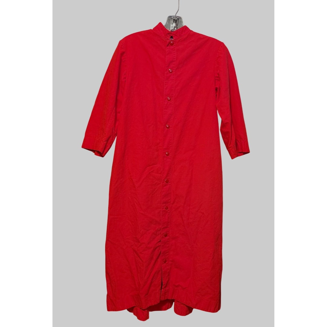 Vintage Abbey Brand Cassock Size 12 Red Button up Name Inside - Etsy