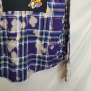 One of A Kind Custom Handmade Shirt Family Guy Stewie Upcycle Flannel ...
