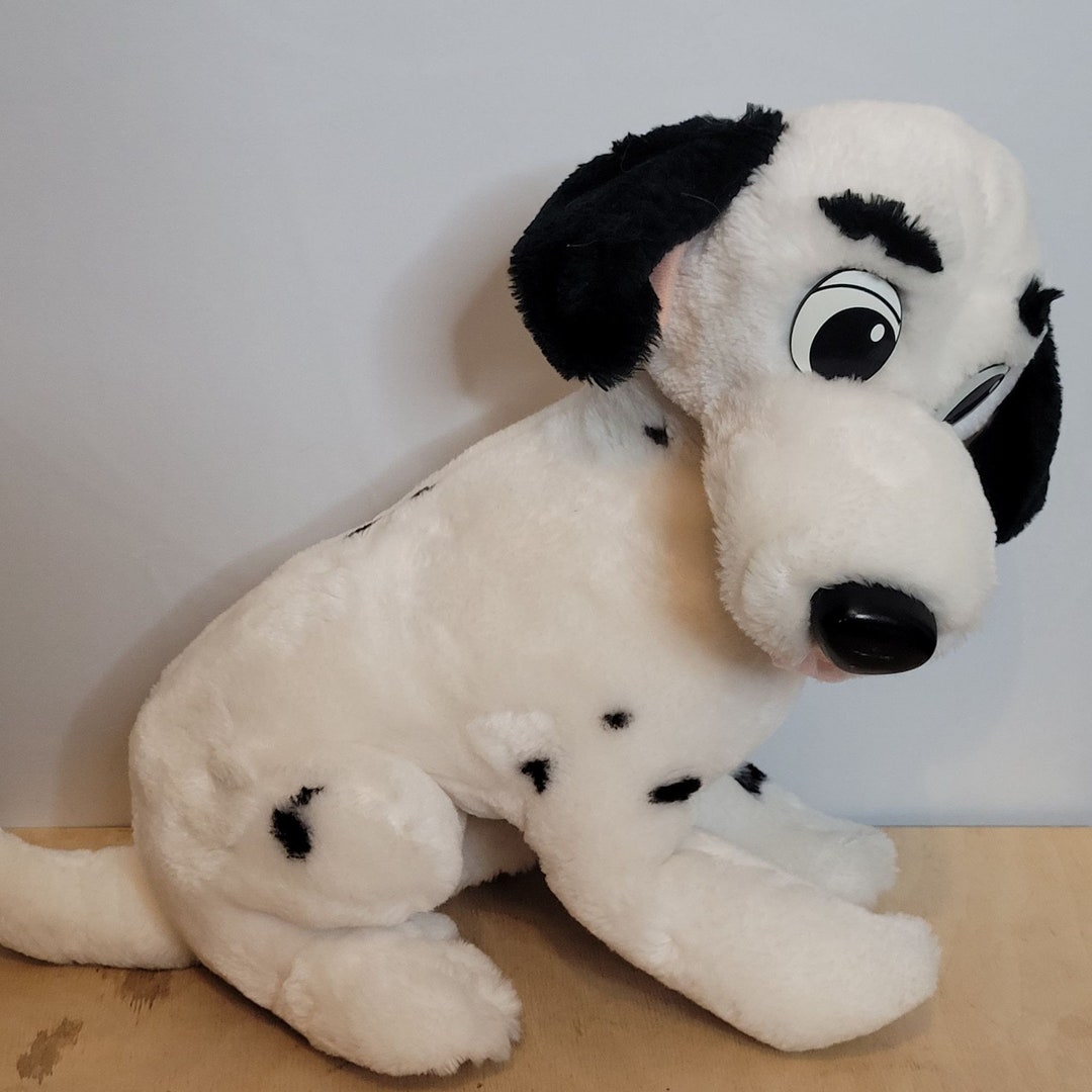 Vintage Pongo Disney Mattel Plush 1991 No Collar 14 Inches 101 ...