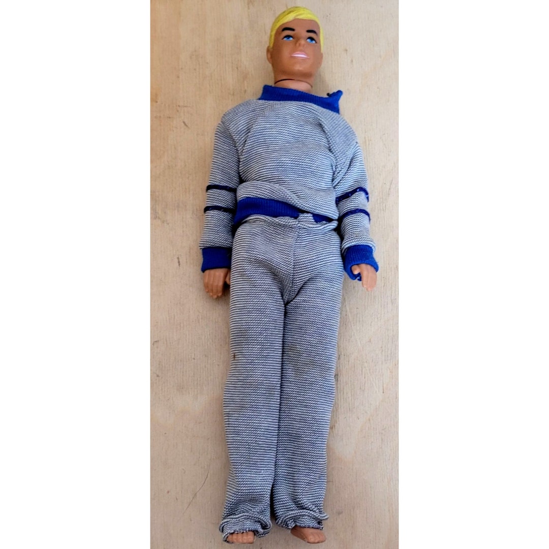 Vintage Shillman Craig Doll Blonde Jogging Suit Blue Hong Kong - Etsy