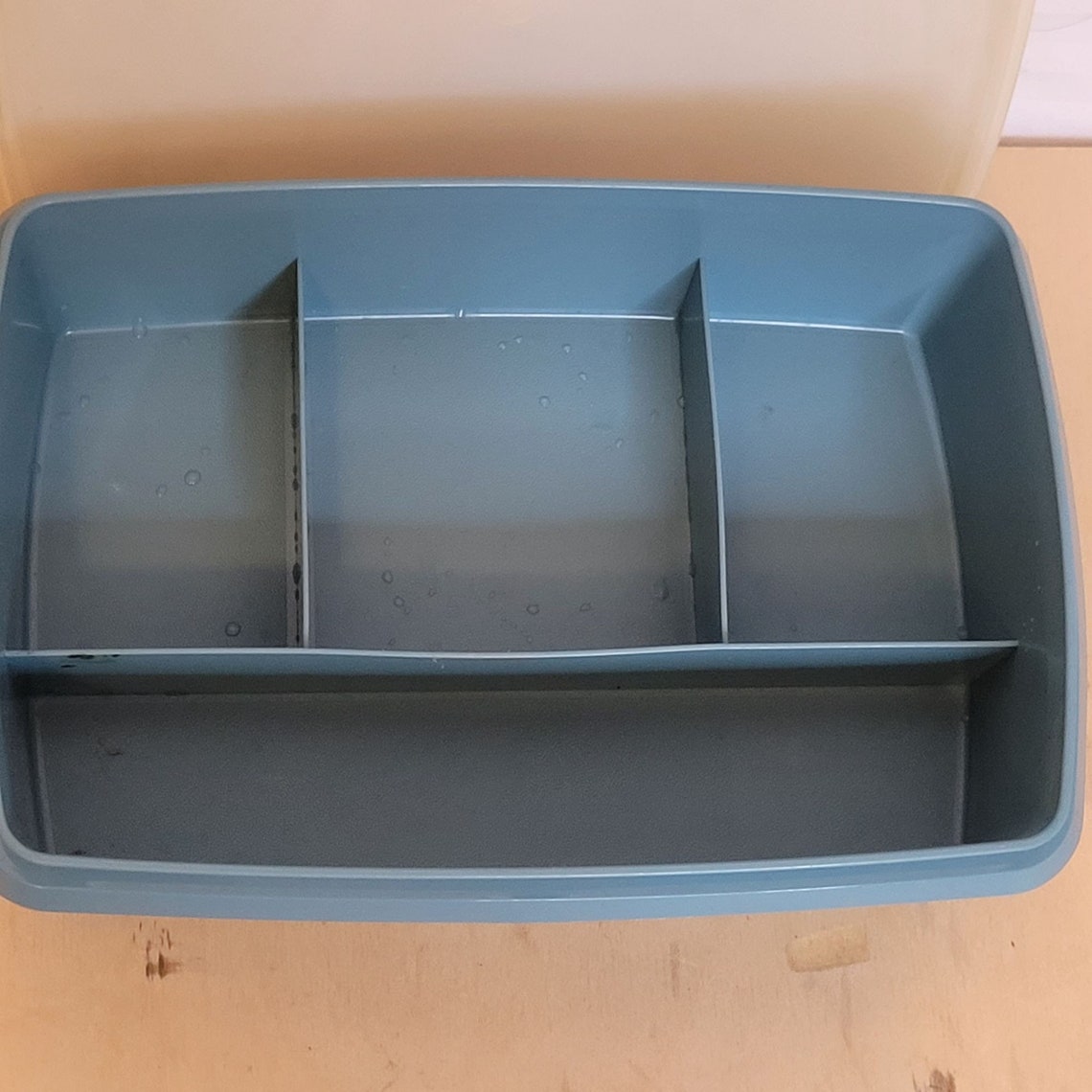 Tupperware Tuppercraft 767 Storage Container Light Blue 2 - Etsy