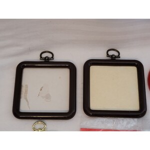 Vintage Plastic Craft Frames Set of 12 Assorted Shapes Square - Etsy