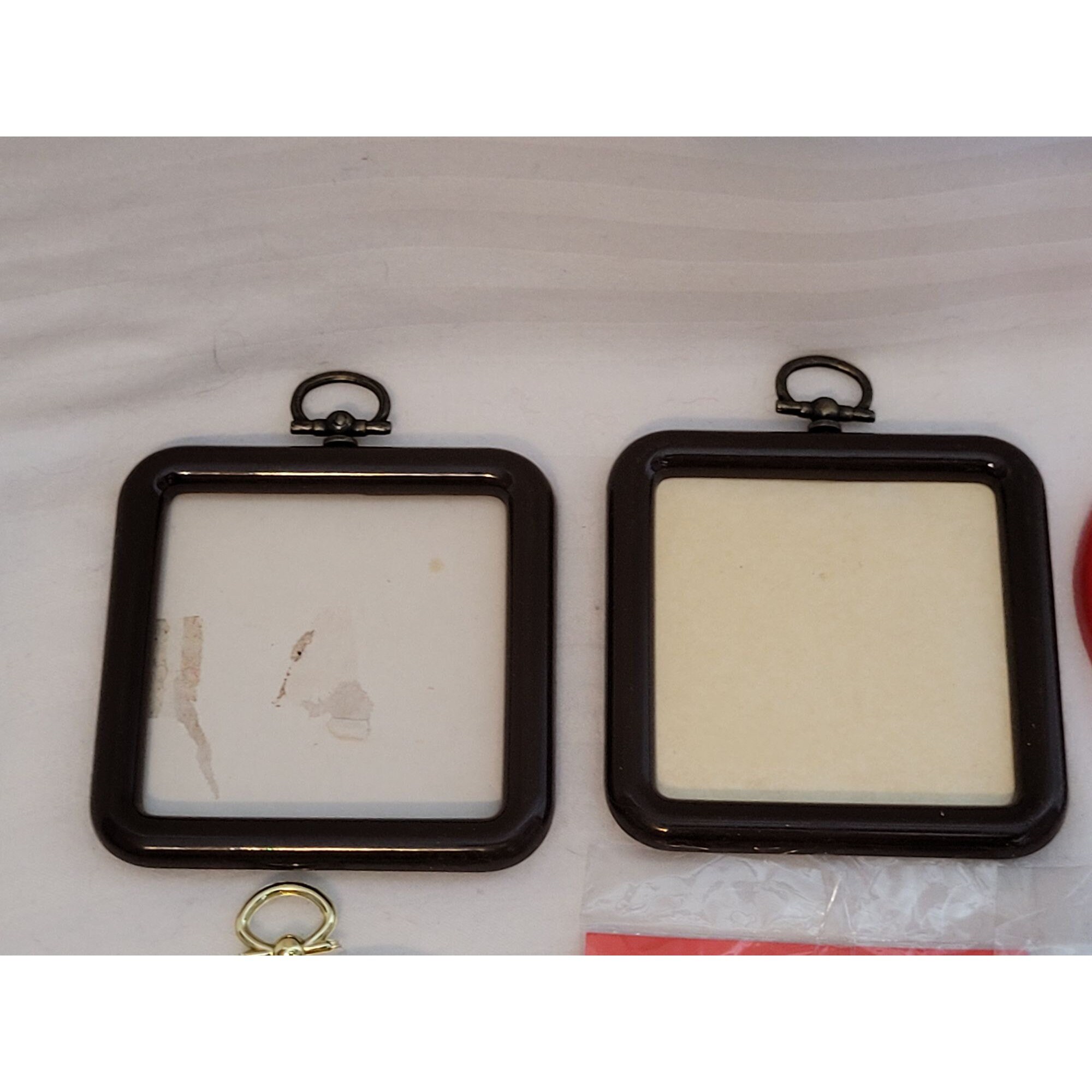 Vintage Plastic Craft Frames Set of 12 Assorted Shapes Square - Etsy