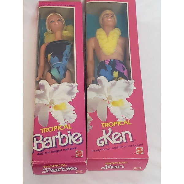 Barbie and Ken Black Boxes - Etsy