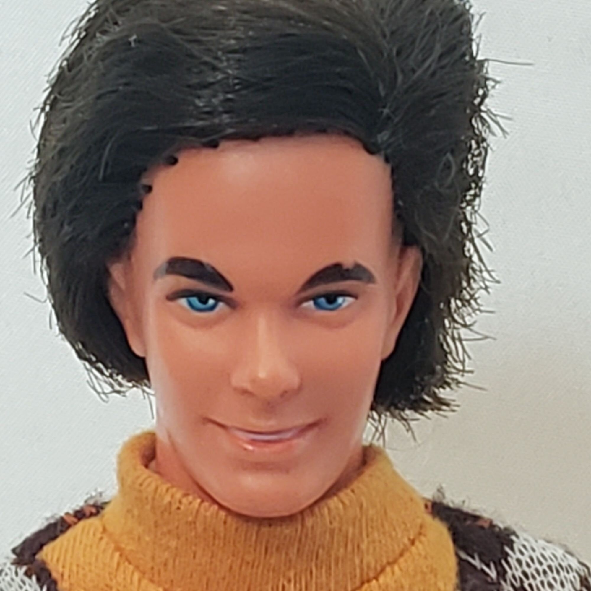 Vintage Barbie Mod Hair Ken Doll 1968 Best Buy Orange Sweater - Etsy