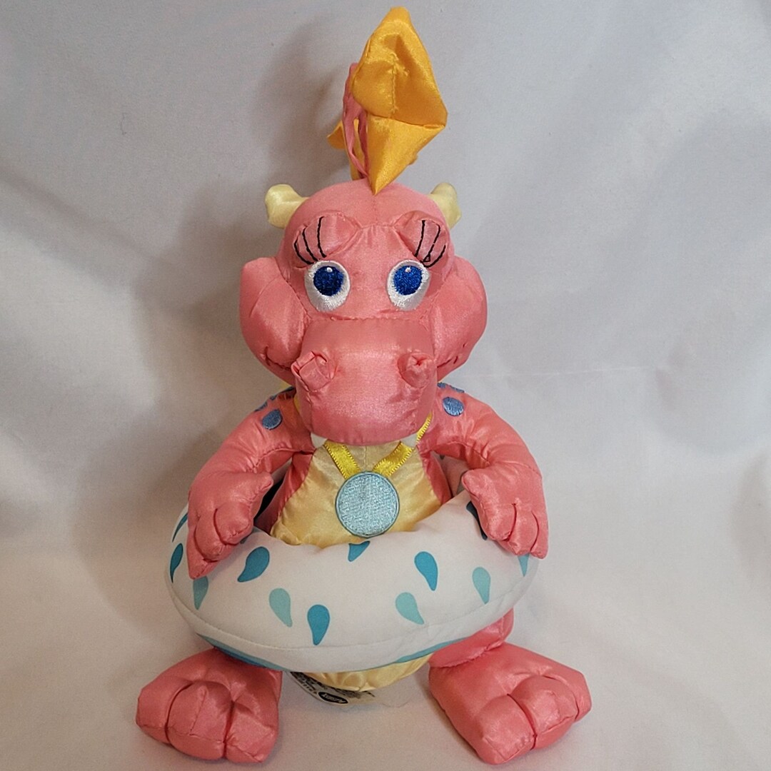 Vintage Dragon Tales Cassie Plush 9 Inches Polyerster Fabric Etsy