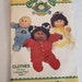 Cabbage Patch Kid Butterick Pattern 6507 Factory Folded Uncut Vintage ...