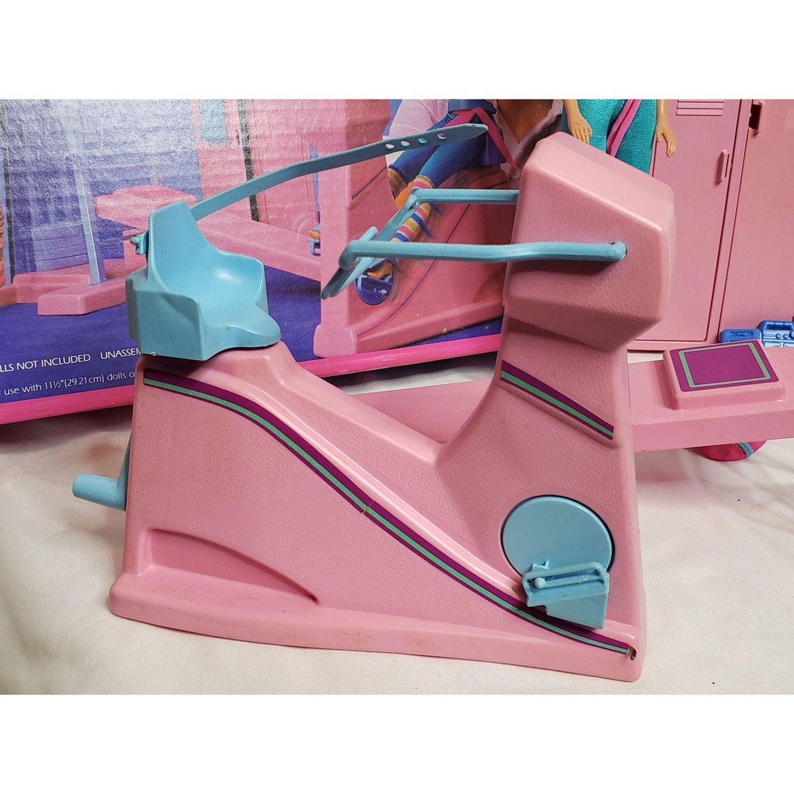 Vintage 1983 Great Shape Barbie and Workout Center as is Missing Pieces ...