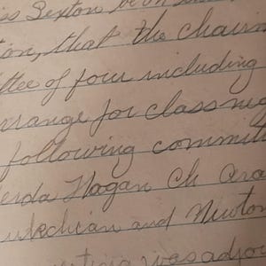 Vintage Composition Book Has Writing Dated 1922-23 Fowler Union HS ...