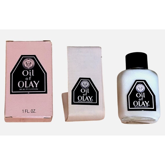 Oil Of Olay Vintage Oil Of Olay Sample Size 1oz Box Paper Insert