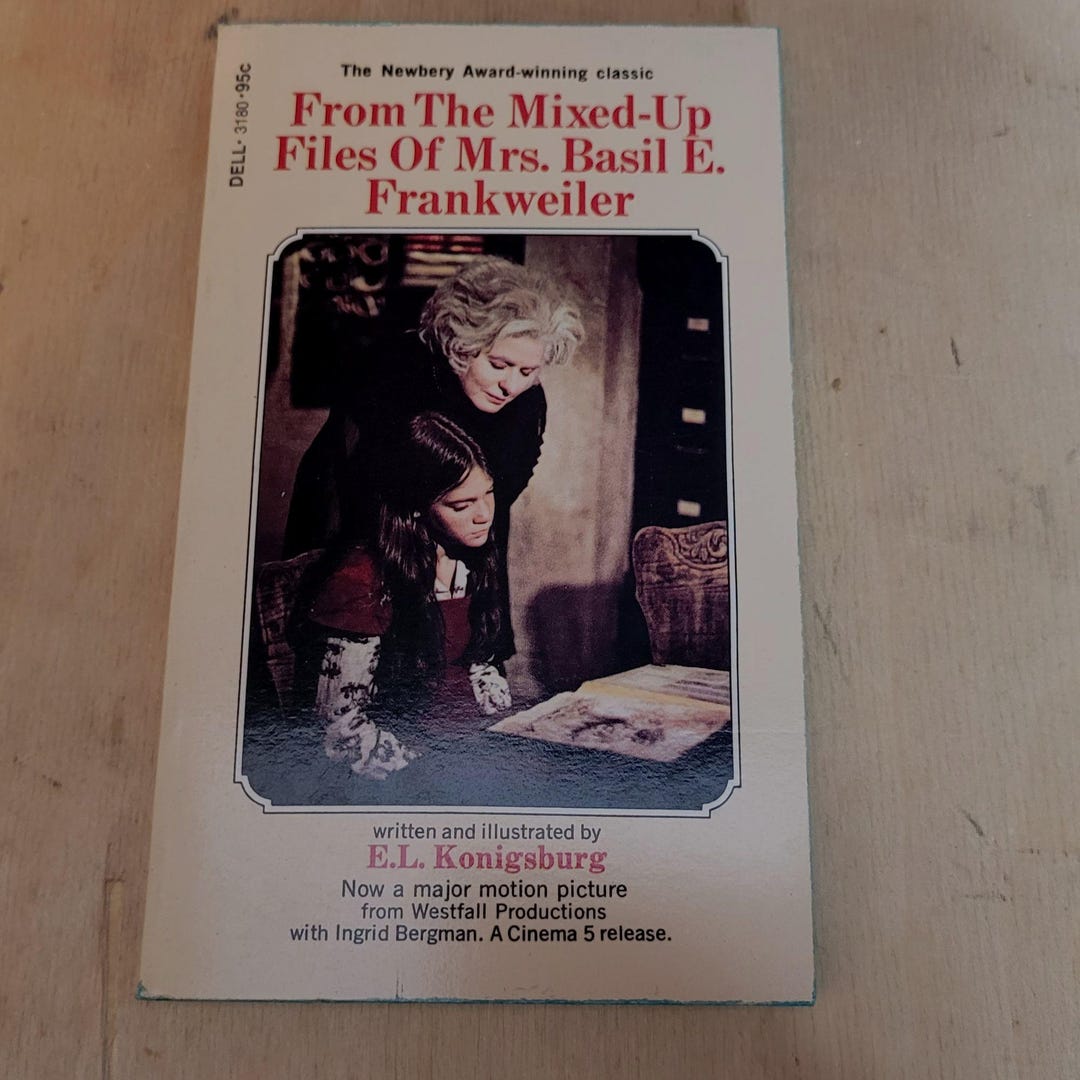 From the Mixed up Files of Mrs Basil E Frankweiler Paperback 1974 EL ...