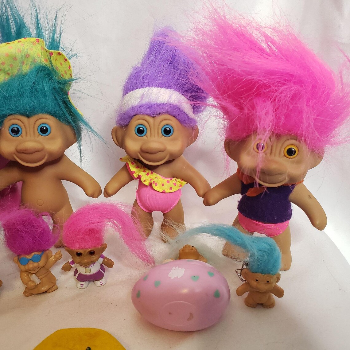 Vintage Troll Case 1992 5 Large Trolls Plus Extras See | Etsy