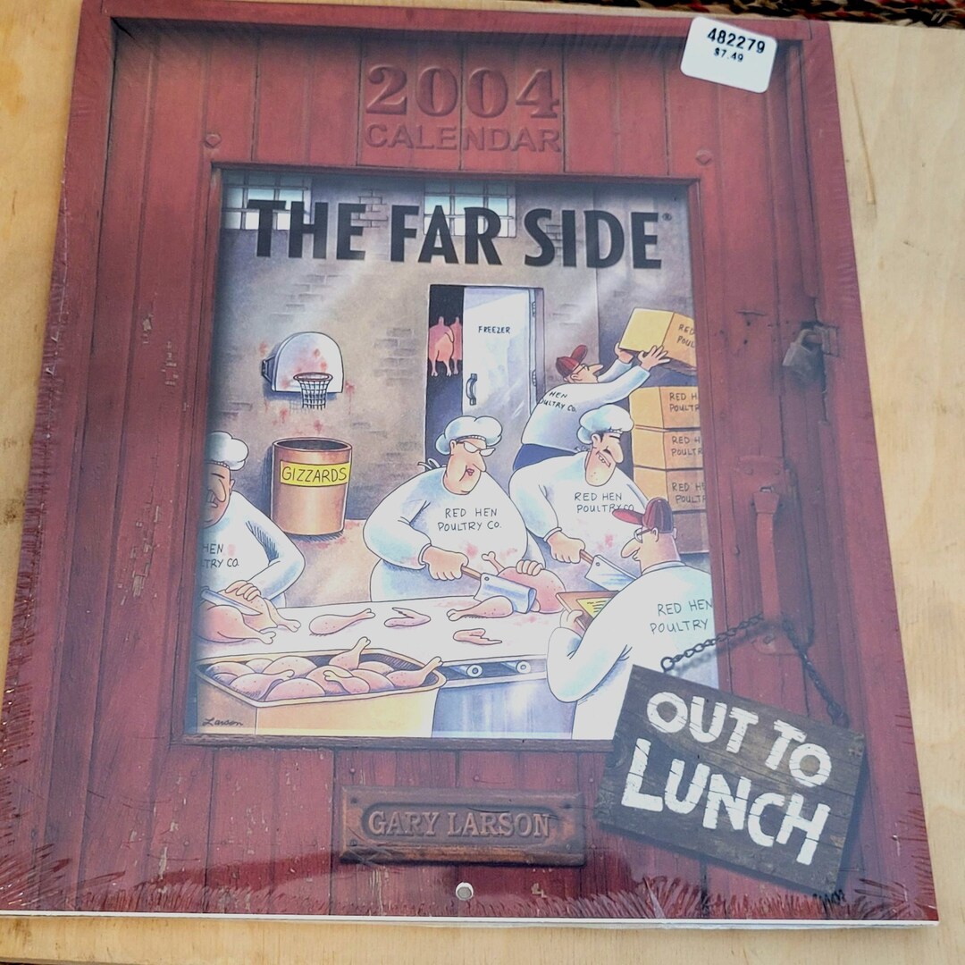 The Far Side Out to Lunch 2004 Wall Calendar Sealed Unopened New - Etsy
