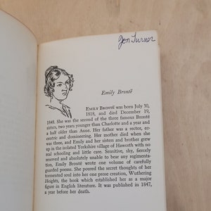 Wuthering Heights Emily Bronte 1963 Paperback 5th Printing Writing ...