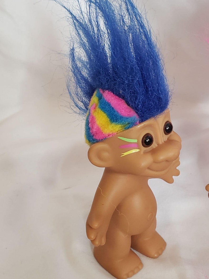 Vintage Troll Lot of 4 Dr. Nurse Mohawk Baby Plush Preowned - Etsy