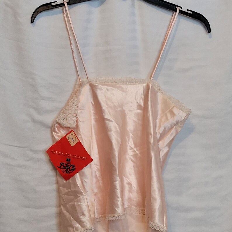 Vintage Pink Camisole Polyester Size Small Deadstock Body Chic Original ...