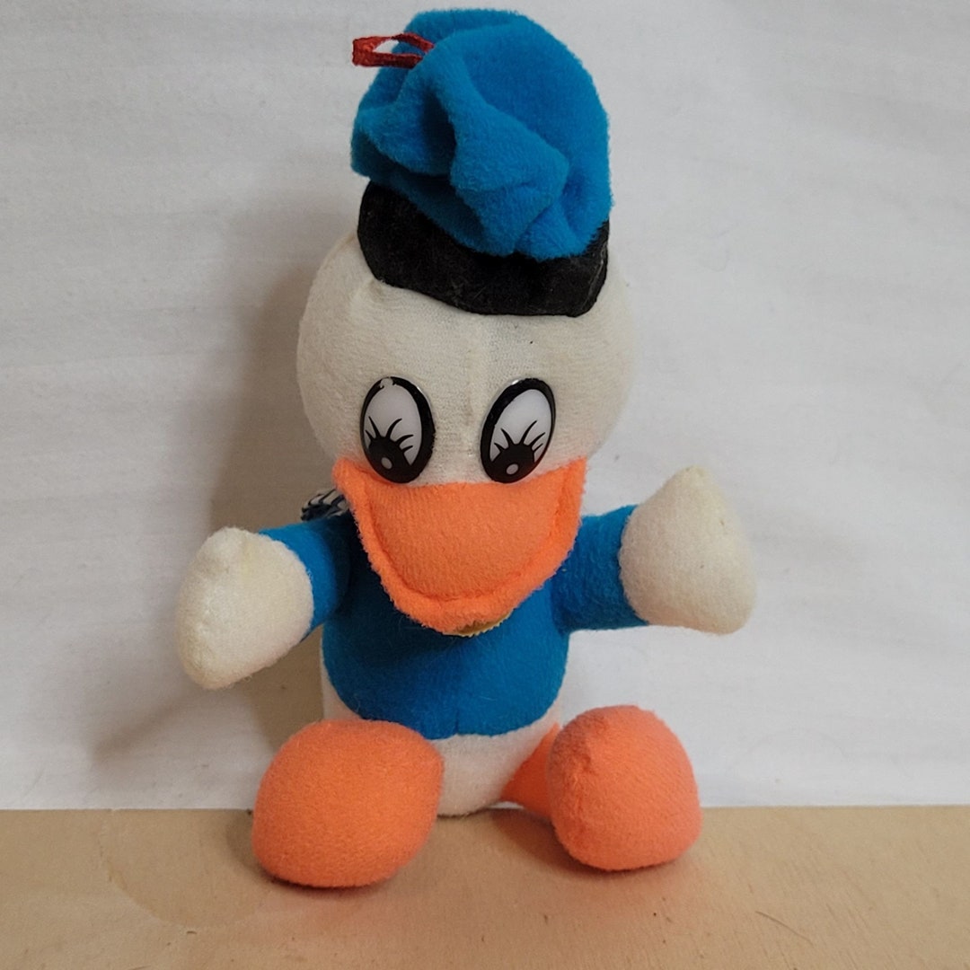 Vintage Donald Duck Stuffed Plush Small 6 Inches No Tags or Brand ...