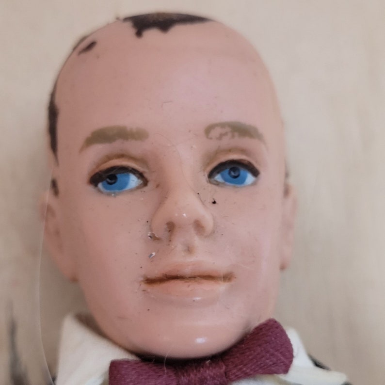 1960s Ken Doll Lot of 3 Flocked Hair Plastic Hair Played With - Etsy