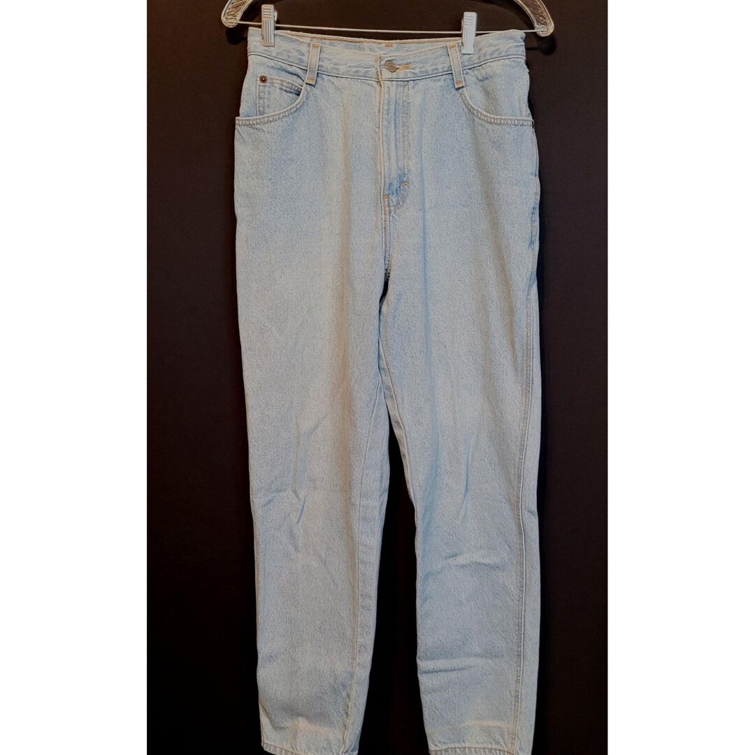 Vintage Gitano Jeans Light Wash Mom Jeans High Rise Tag Size 10 See ...