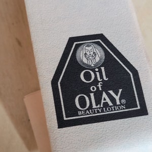 Vintage Oil of Olay Sample Size 1oz Box Paper Insert Partially Used No ...