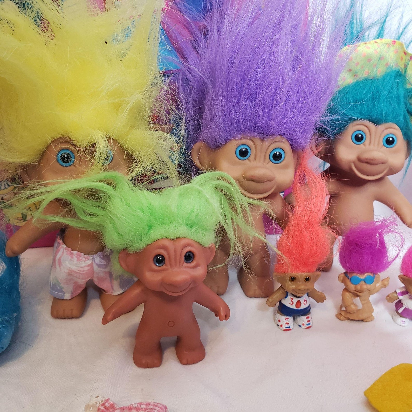 Vintage Troll Case 1992 5 Large Trolls Plus Extras See - Etsy