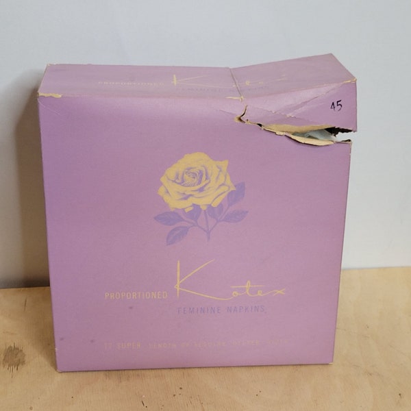 Kotex Sanitary - Etsy