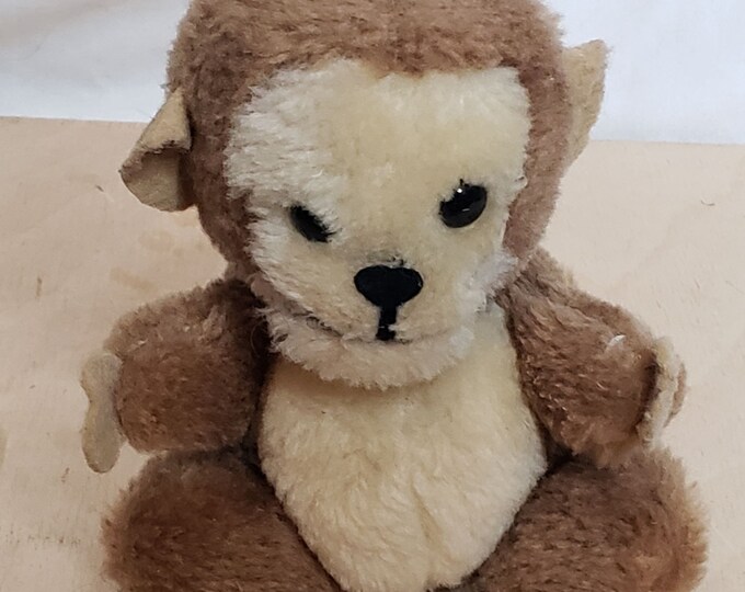 Vintage Dakin Monkey Plush Stuffed Shredded Clippings Nutshells 1978 5 ...