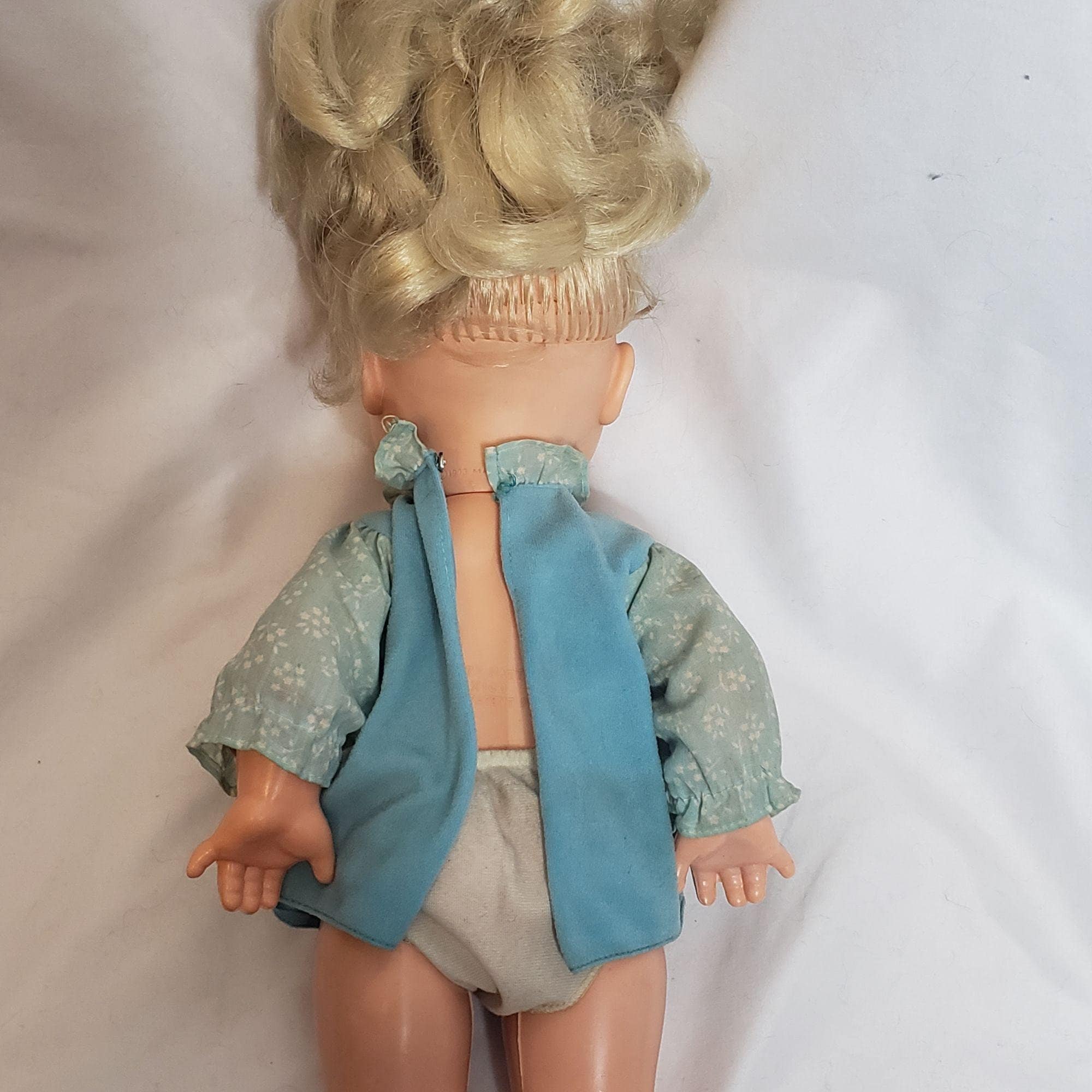 Cathy Quick Curl Doll 16 Inch Mattel Blue Dress And Shoes Only | Etsy