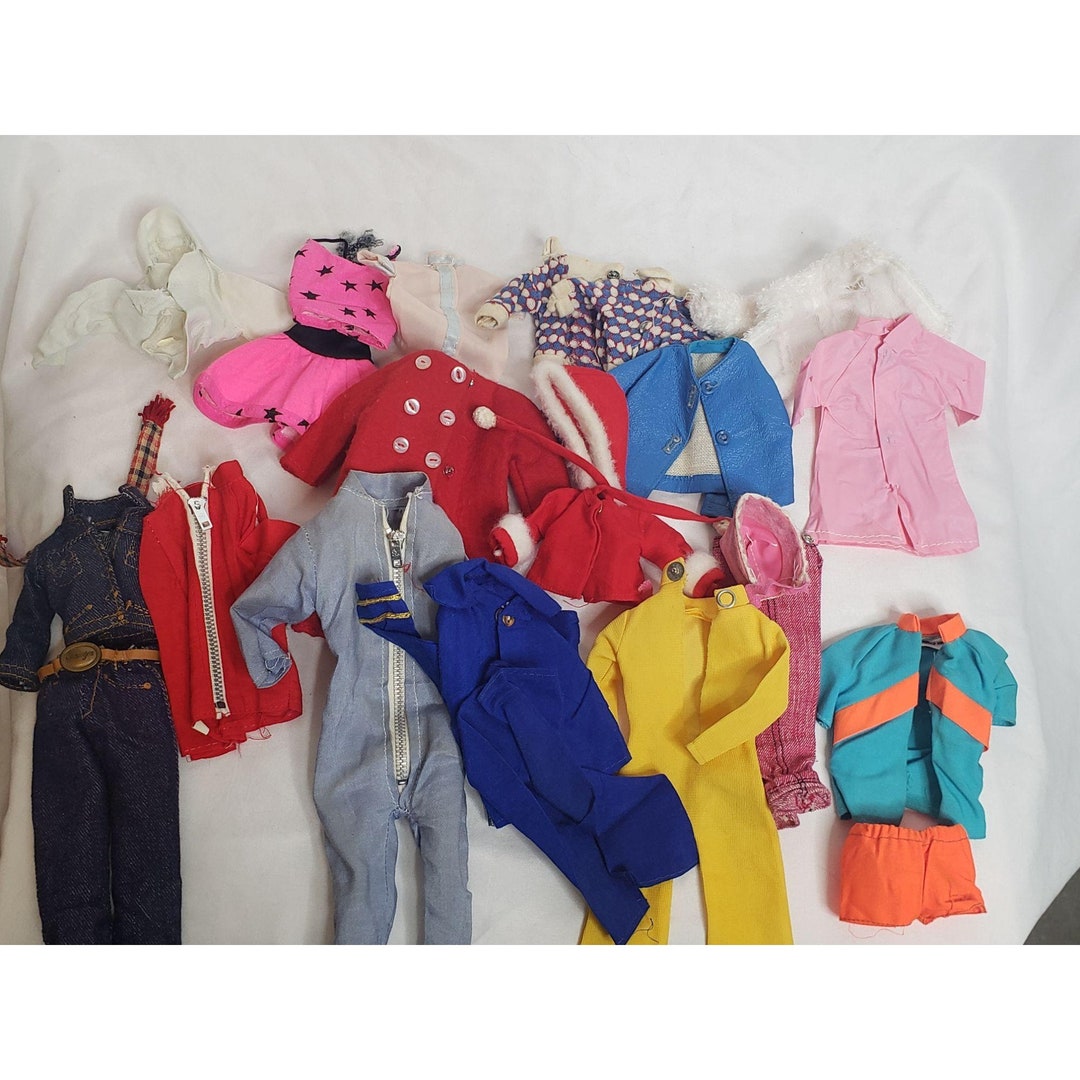 Vintage Barbie Ken Clone Clothing Lot 24 Pieces Assorted Hong Kong 60s ...