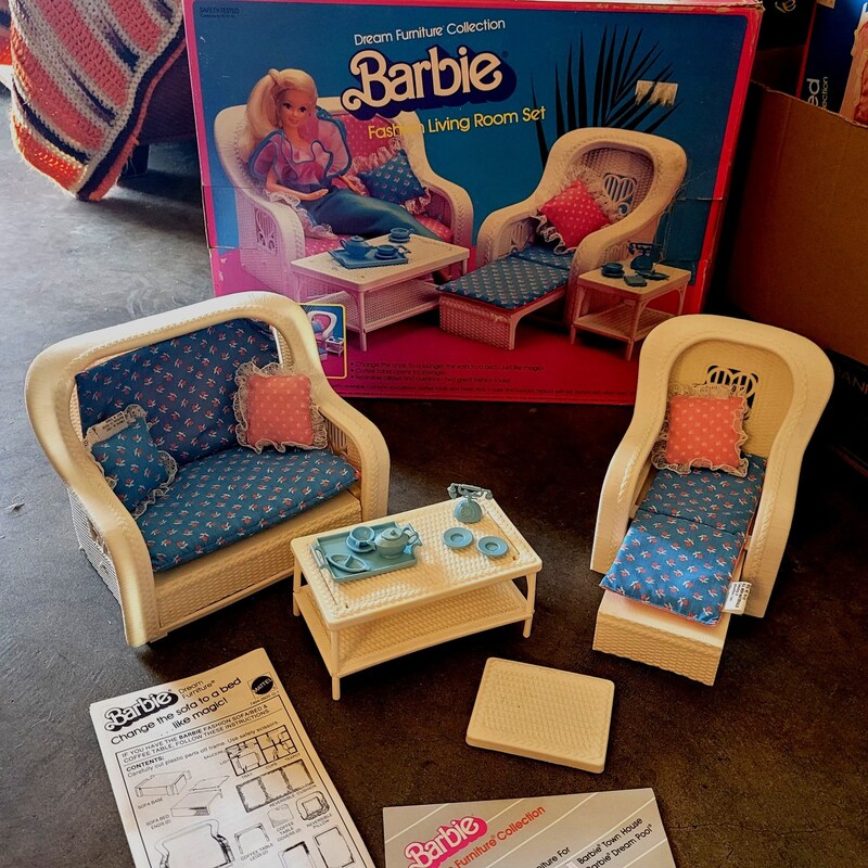 Barbie Living Room Furniture - Etsy