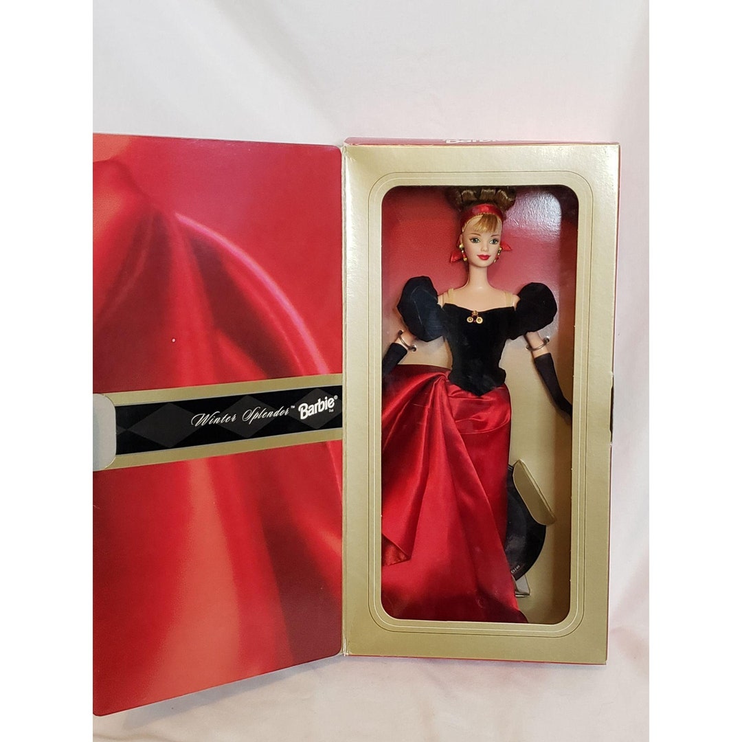 Avon Winter Splendor Barbie 1998 Original Box Shows Some Wear - Etsy UK
