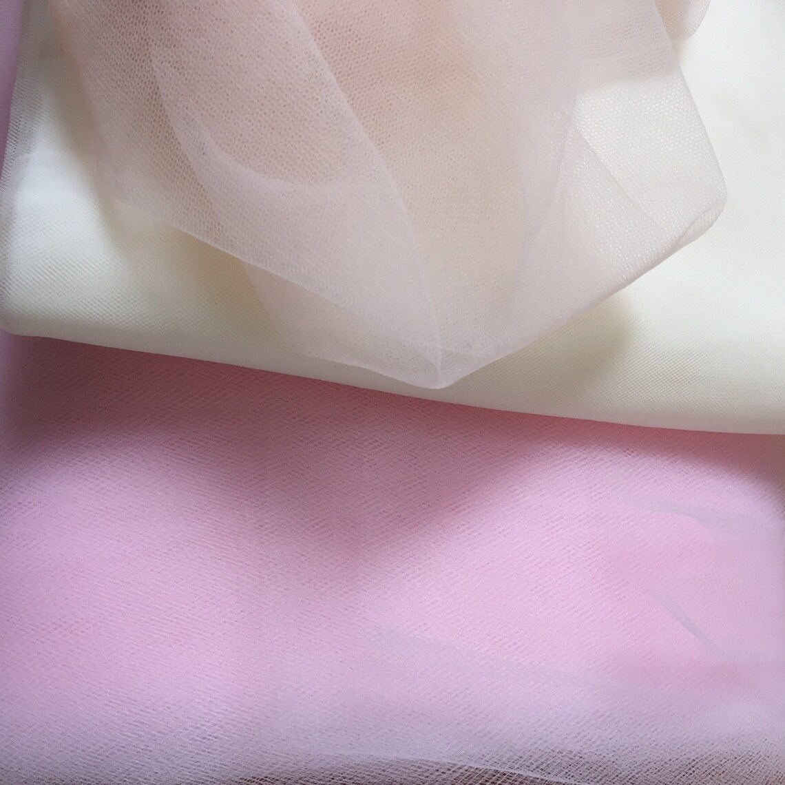 Blush tulle by the yard True Blush Color Luxury Soft tulle | Etsy