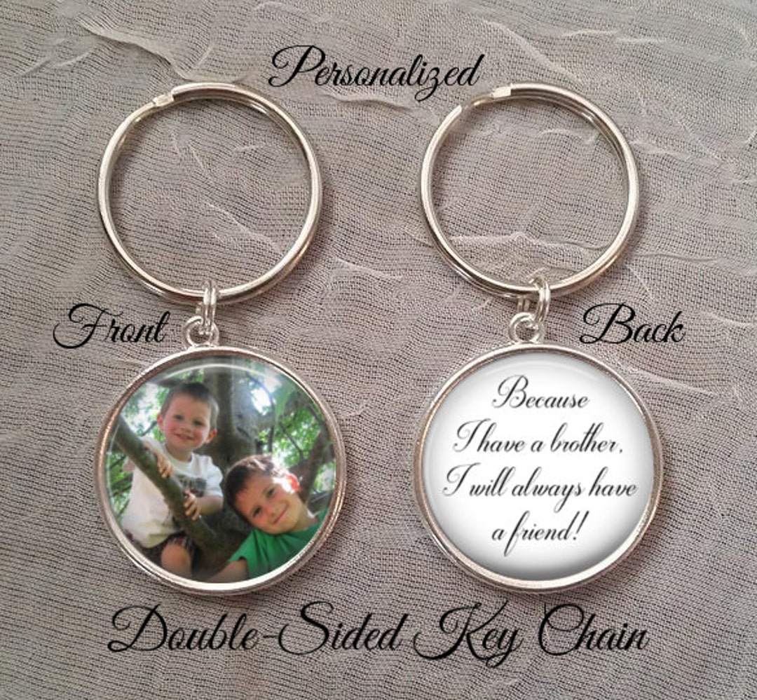 SALE Brother of the Bride Double Sided Key Chain Because I Have a ...