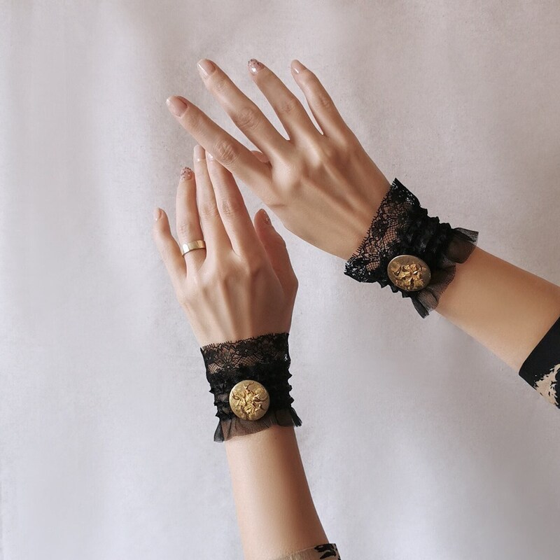 Lace Wrist Cuffs - Etsy