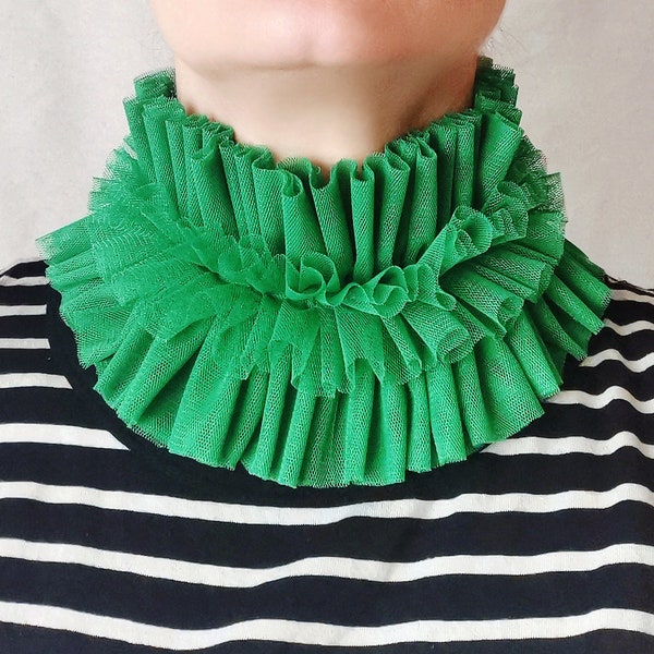 Tulle Neck Ruff - Etsy
