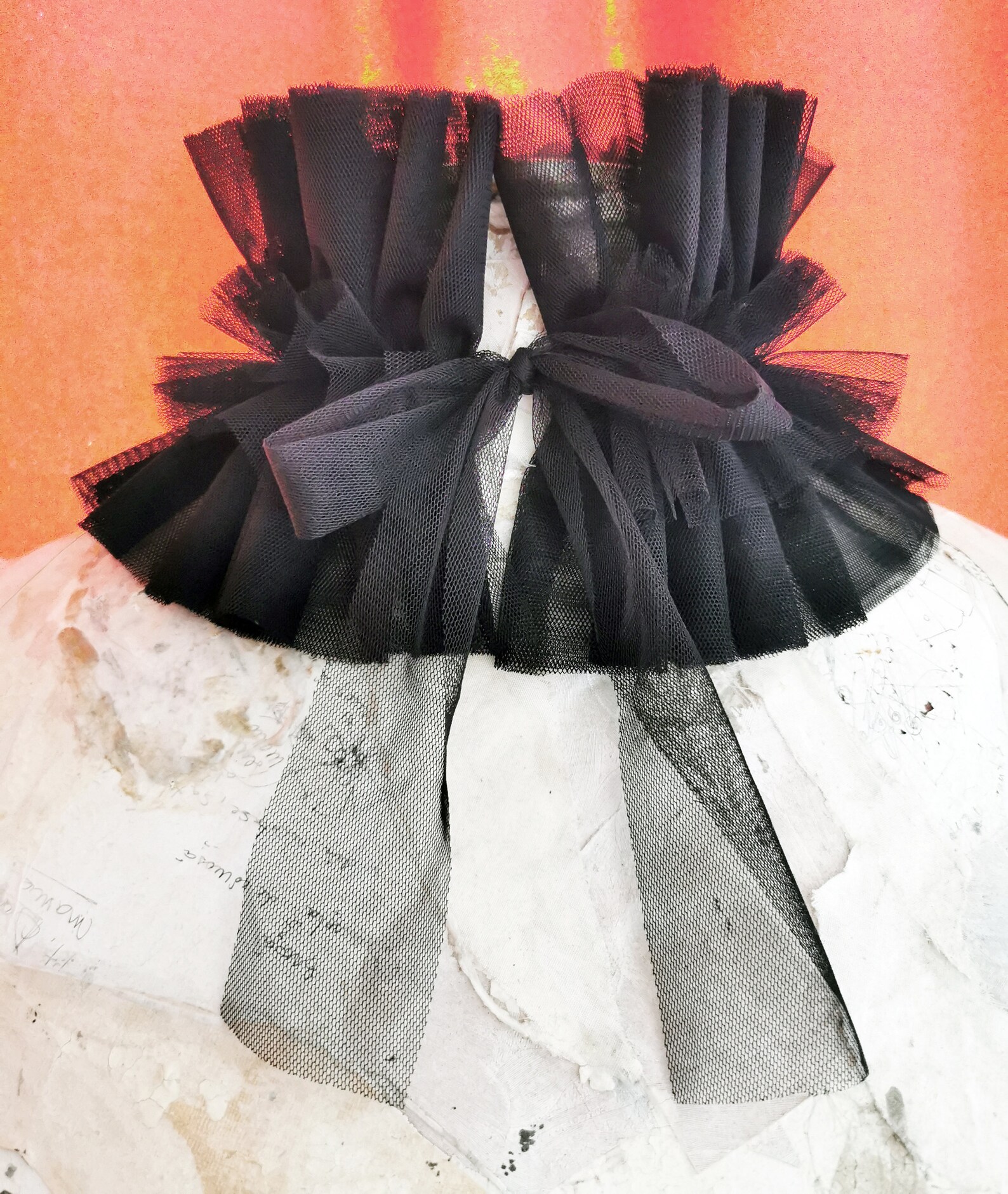 Black Ruffle High Collar Queen Collar Neck Ruff Collar - Etsy Canada