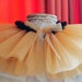 Wide Ruff Collar Pierrot Clown Tulle Neck Ruff in Mustard and Black ...