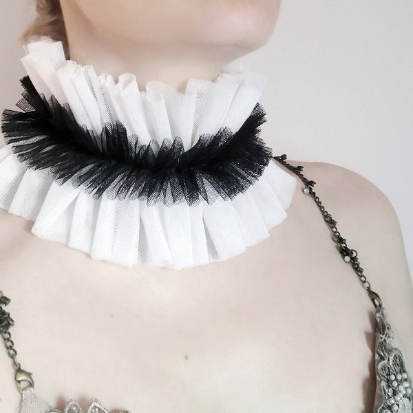 Tulle Neck Ruff - Etsy