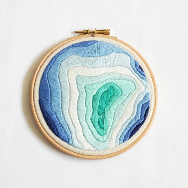 Contour Map - Etsy