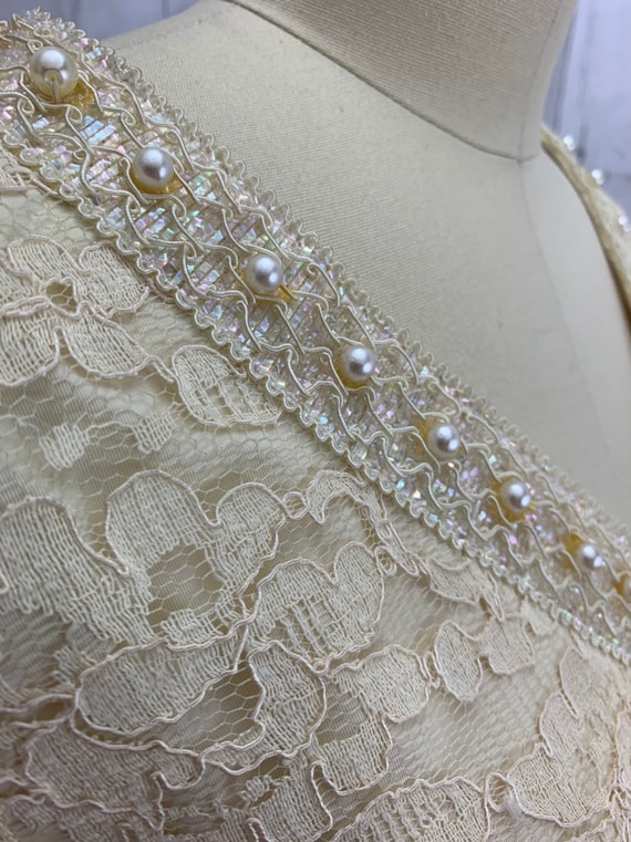 EMMA DOMB Dress 1960s Wedding Gown Vintage Designer I… - Gem