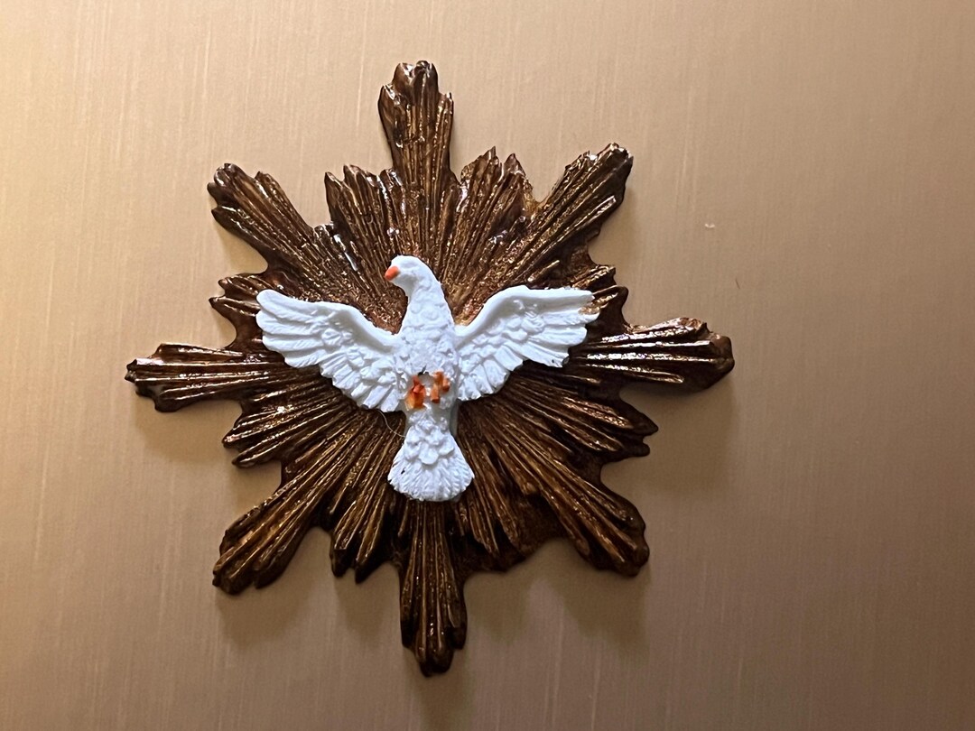 Dollhouse Miniature Holy Spirit Wall Decor - Etsy