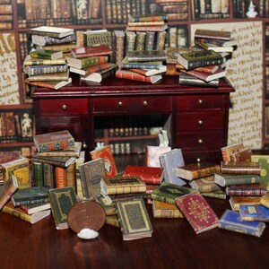 Miniature Books - Set of 100 Different Books - Etsy