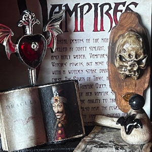 Miniature Gothic Thematic Library " the Vampires" - Etsy