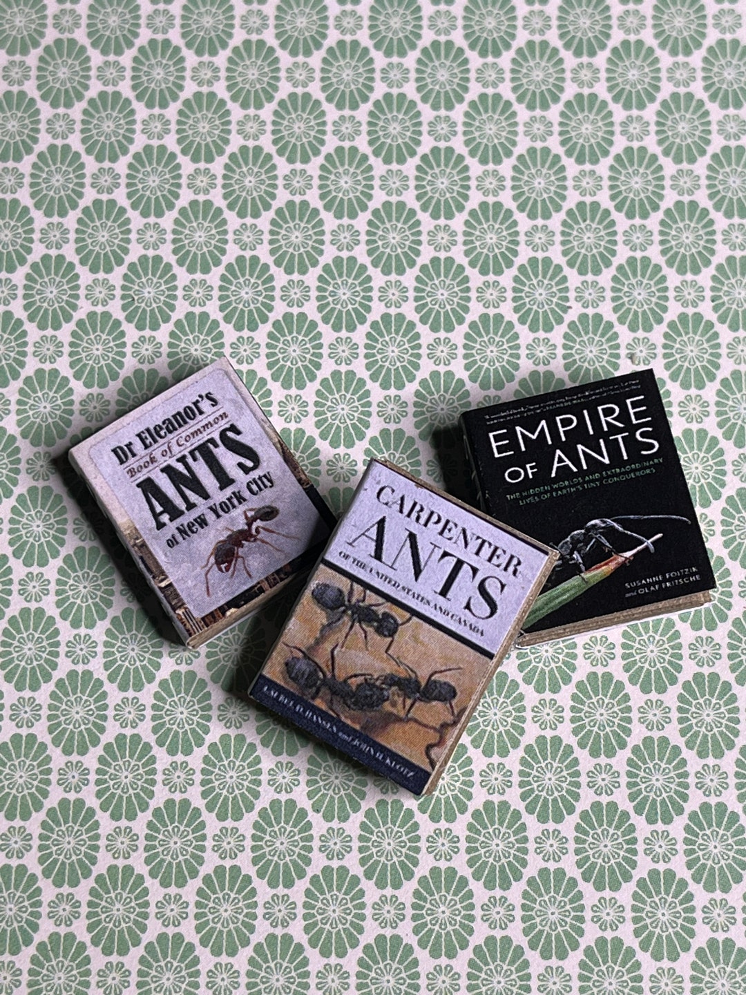 Dollhouse Miniature Ants Books Set - Etsy
