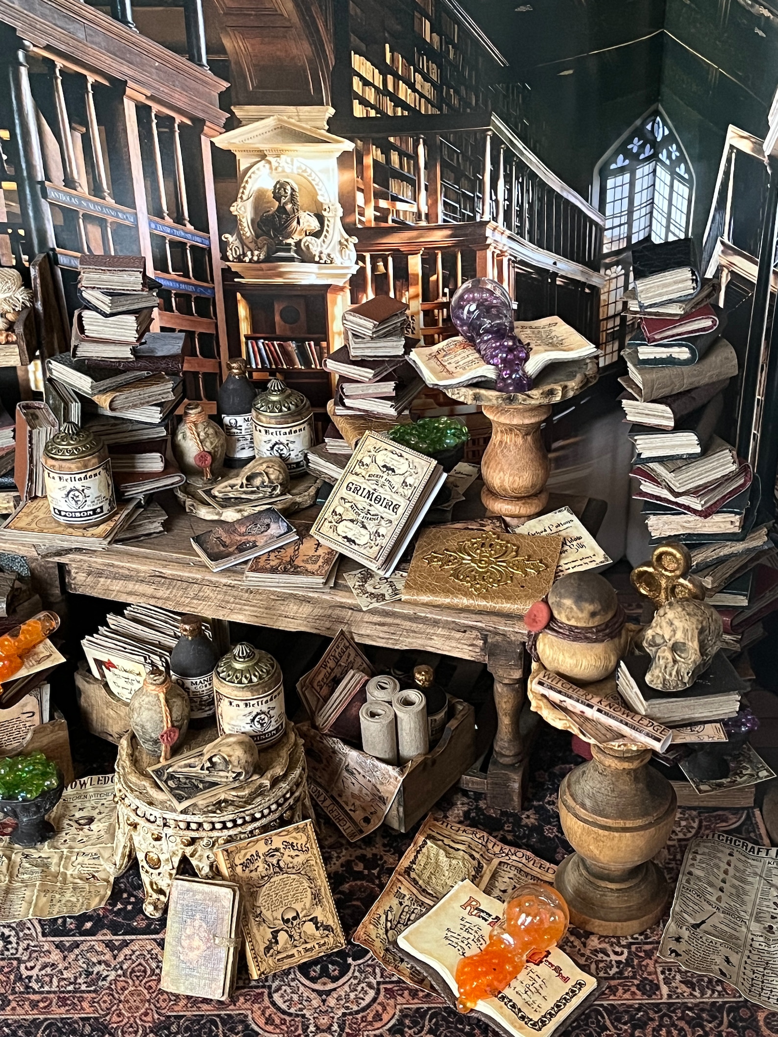 Dollhouse Miniature Strange Containers of Ingredients for Magic Potions ...