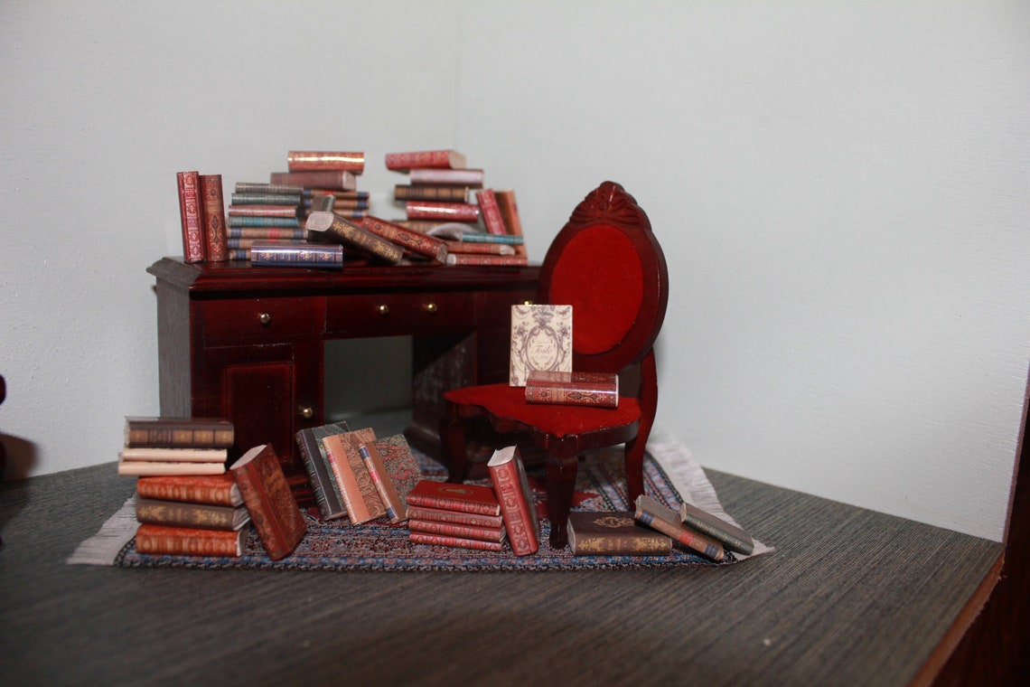 Miniature Book . Set of Assorted Books ...55 Pcs - Etsy
