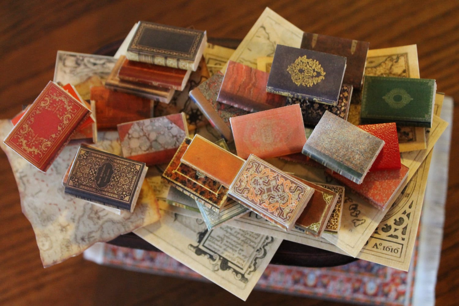 Miniature Book . Set of 30 Different Books - Etsy